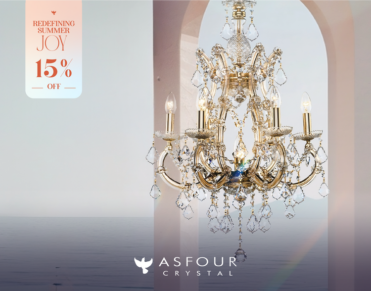 Asfour Crystal | Crystal Parts, Lightings & More | By Asfour Crystal